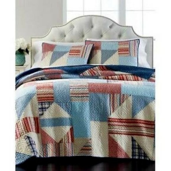 Martha Stewart | Bedding | Martha Stewart Collection Americana Patchwork Kingcal King Quilt ...